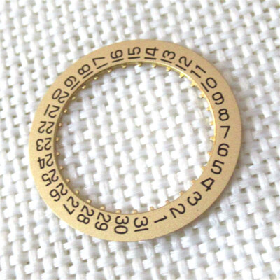 Golden Date Disk Wheel Date Wheel Generic Fit for Movement 2834 Date@3 ...