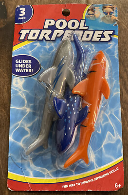 BEST BRANDS Pool Torpedoes 3 Pack – NEW IN PACKAGE Kids Diving Pool ...