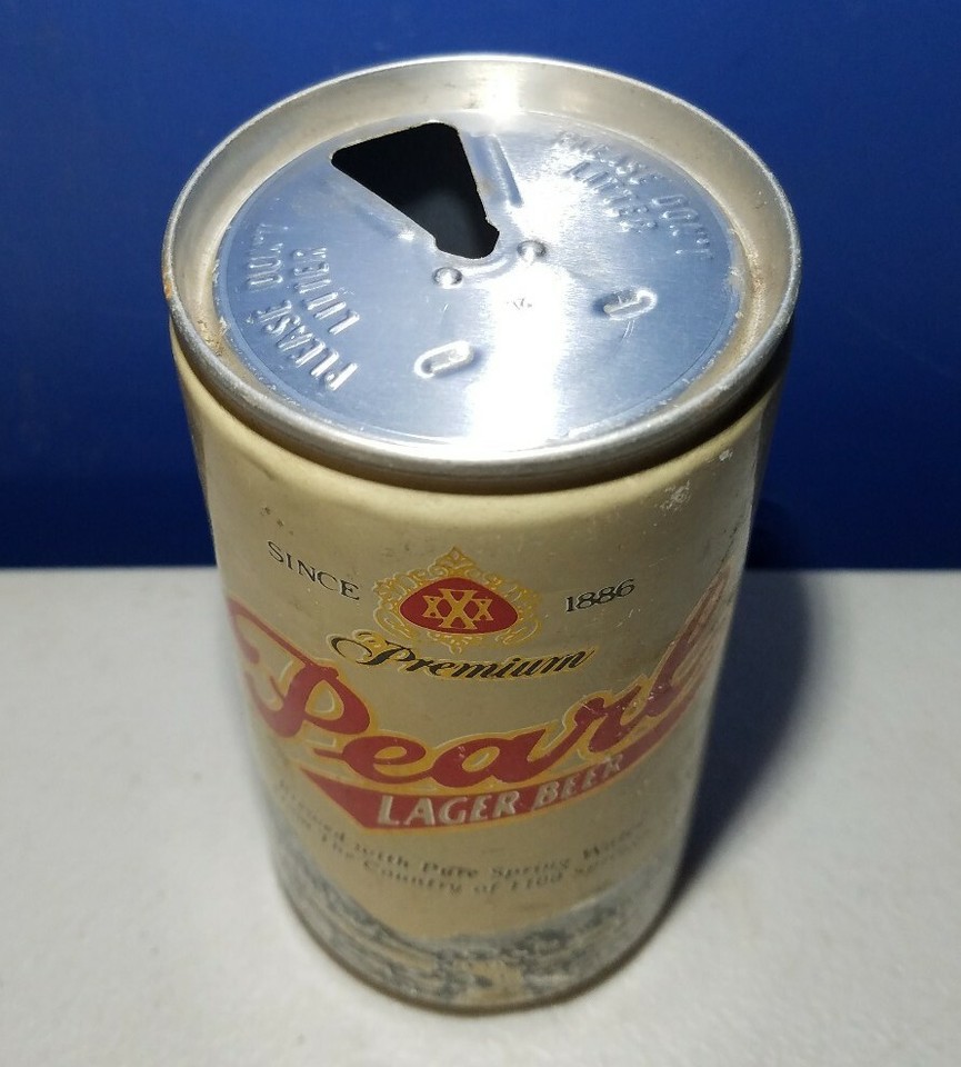 Vintage Premium XXX PEARL FINE LAGER BEER Pull Tab Aluminum 12oz Can | eBay