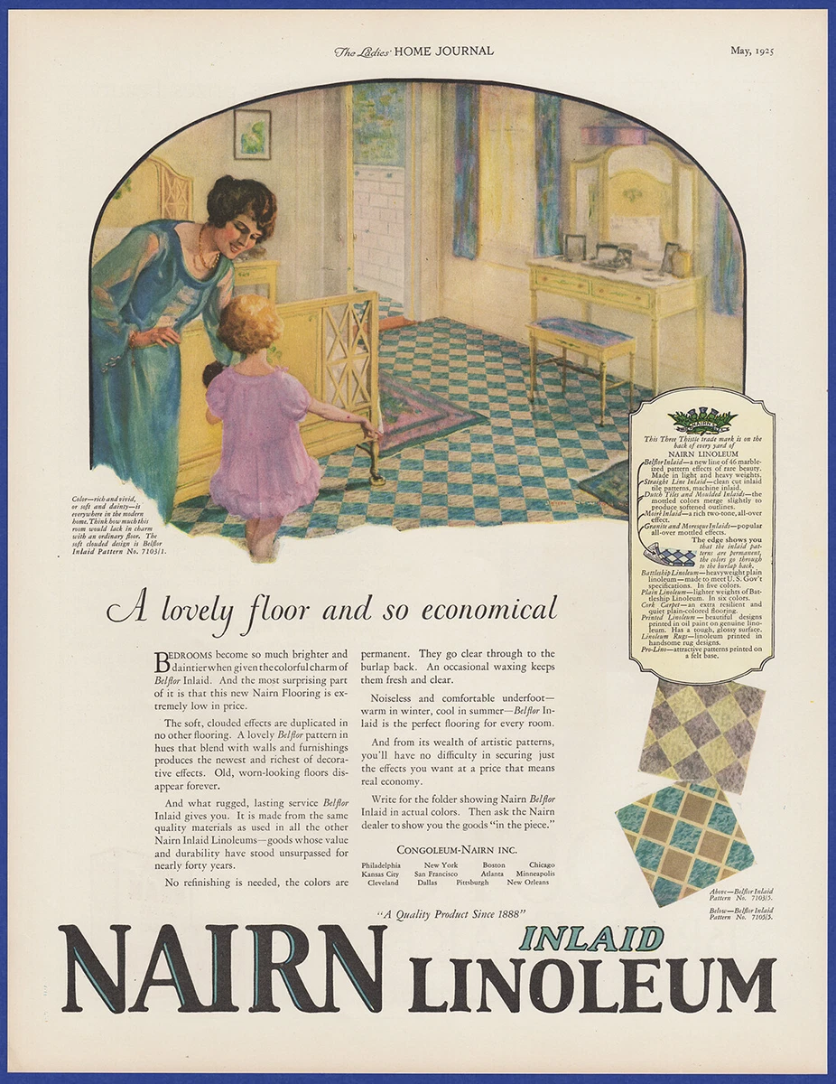 Inlaid Linoleum Flooring | Floor Roma