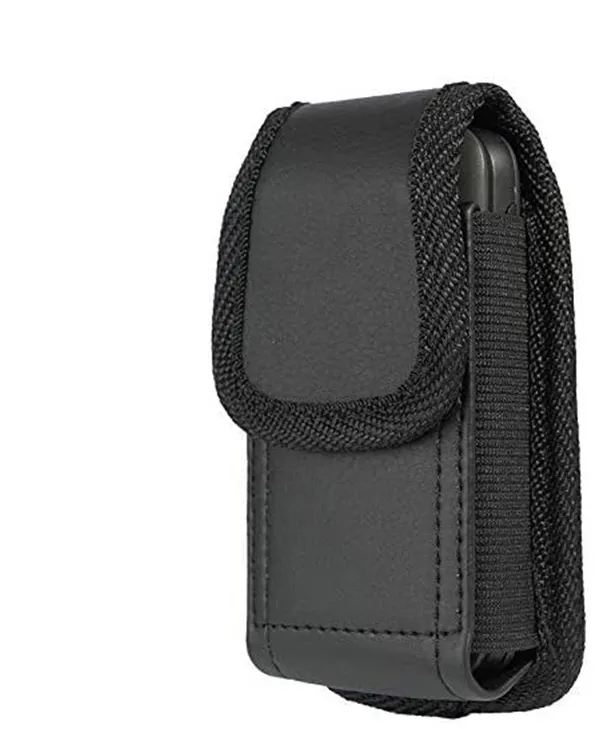 For TCL Flip Go Leather Vertical Pouch Belt Clip loop Phone Case | eBay