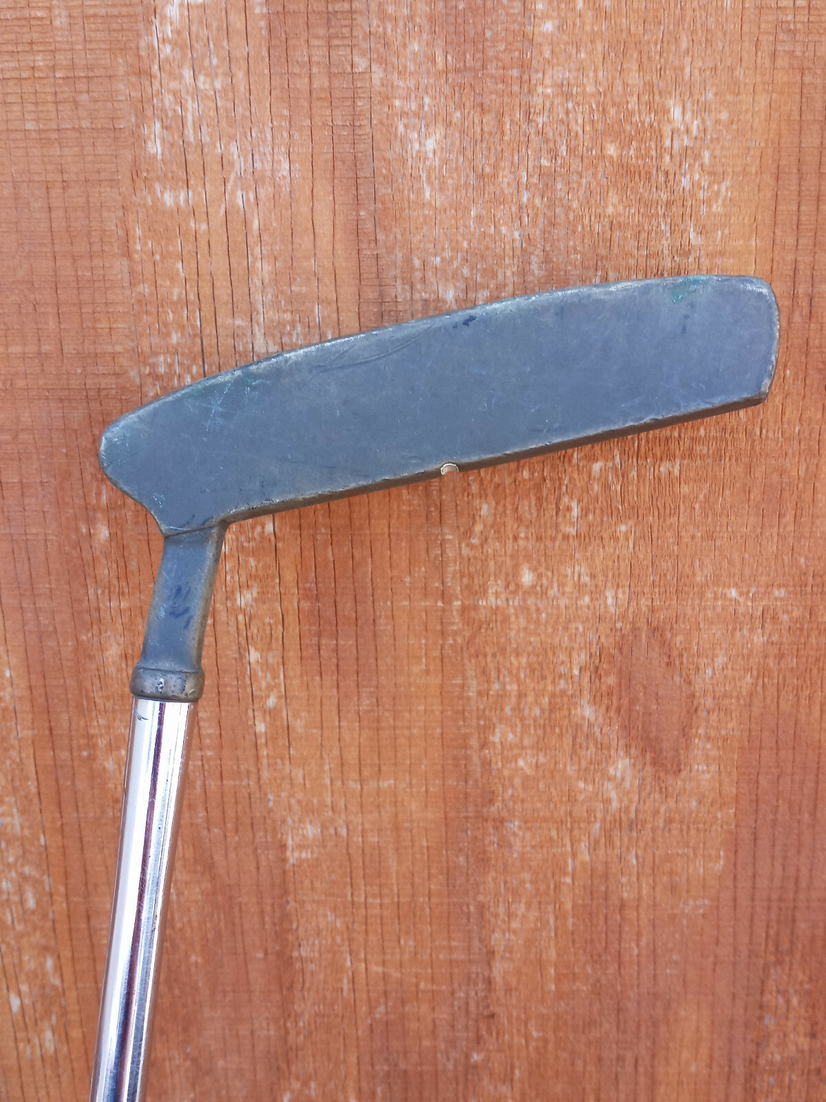 Vintage PING CUSHIN 4 Karsten Mfg Putter, Slotted Sound Slot Brass FREE ...