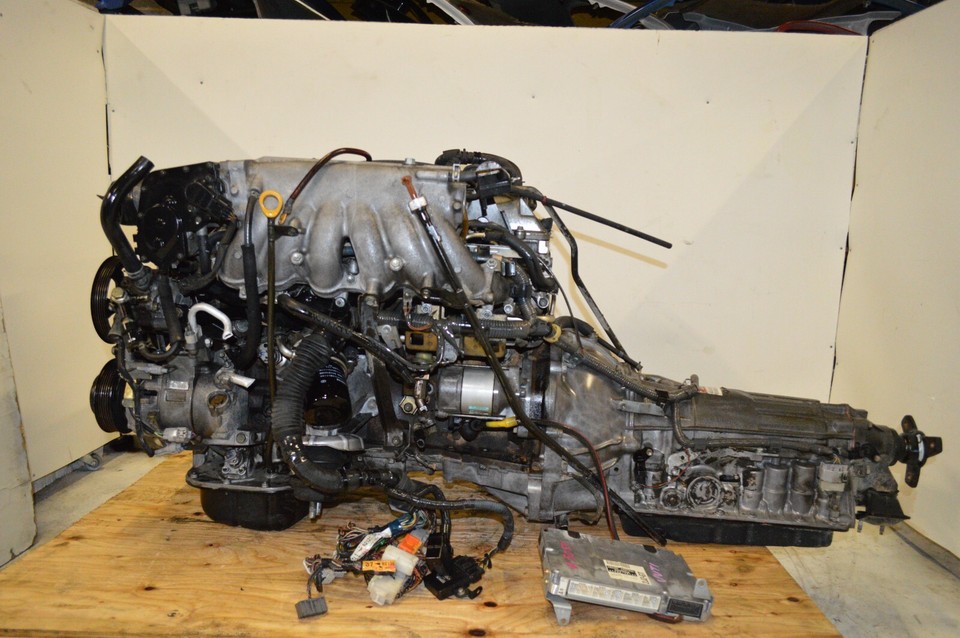 JDM 2JZGTE VVT-I TOYOTA MOTOR 3.0L DOHC TWIN TURBO 2JZ ENGINE AUTO ...