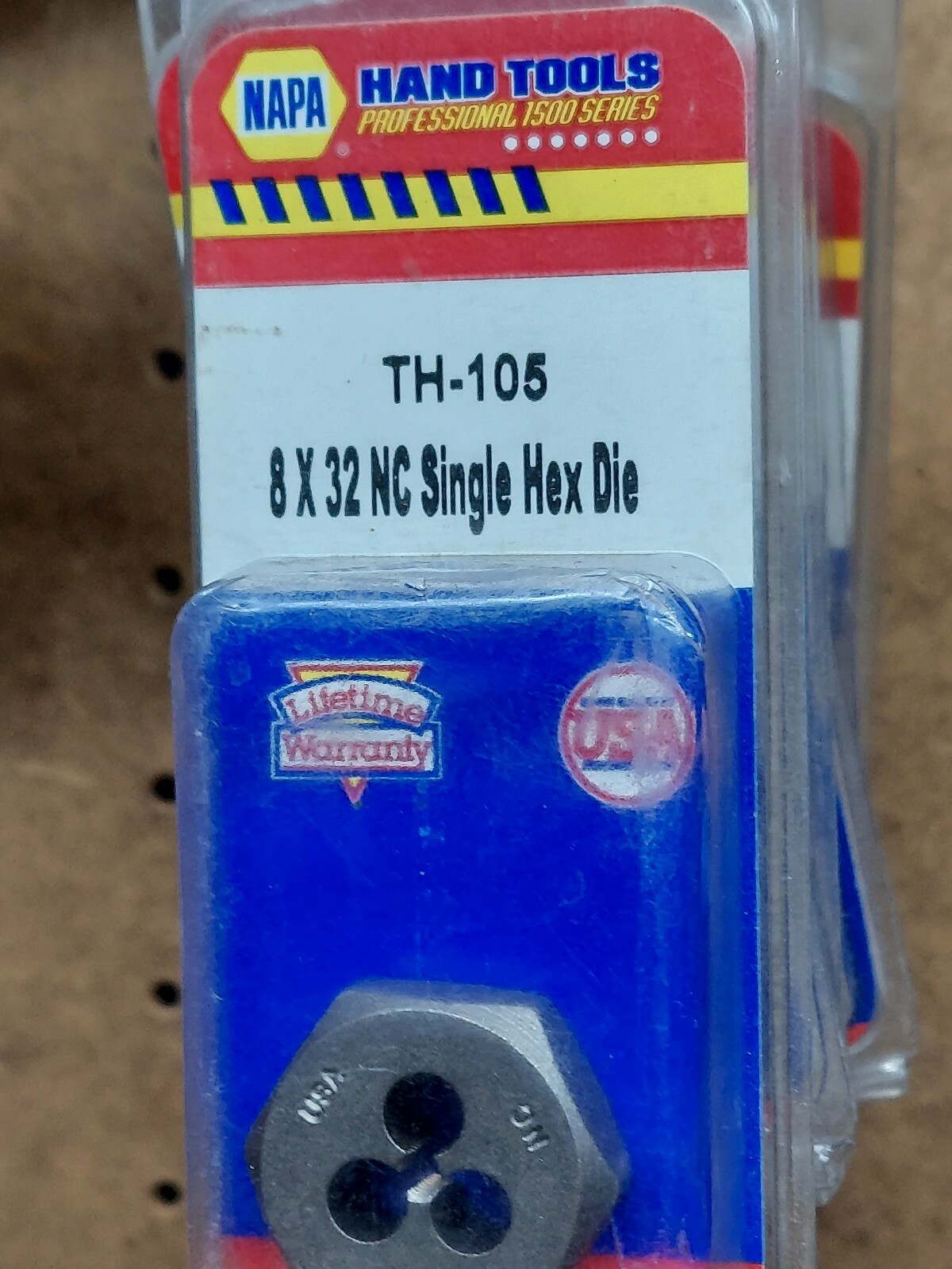 NAPA Threading DIE Thread Repair Cutting 8X32 NC | eBay