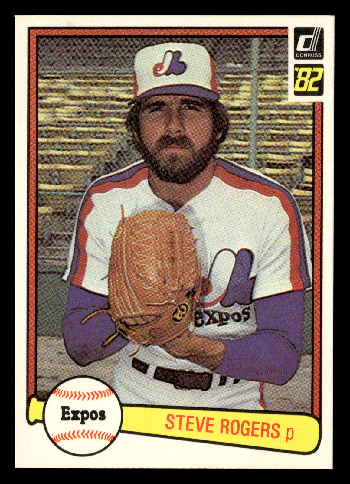 Steve Rogers 1982 Donruss #36 Montreal Expos *BUY3GET1FREE* | eBay