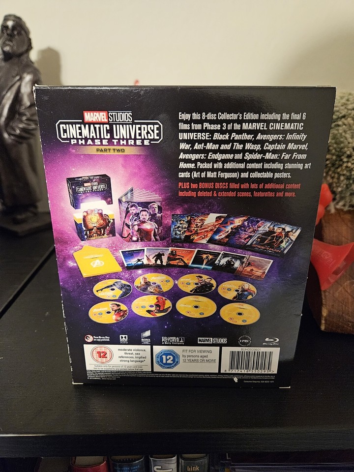 Anthony Russo and Joe Russo Signed Marvel Cinematic Universe Phase 3 ...