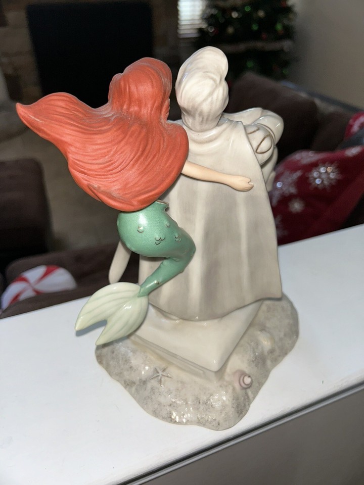 LENOX DISNEY LITTLE MERMAID " ARIEL'S DREAM " 10" Hand-painted | eBay