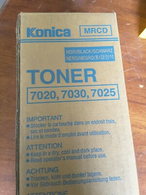 Konica Black Toner 7020 7030 7025 | eBay Australia