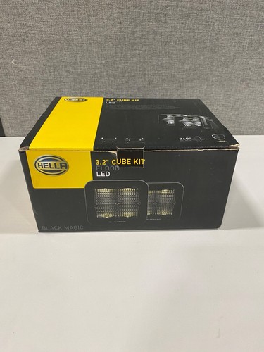 Hella black magic LED cube kit 32 flood ditch pod fog off road en vente ...