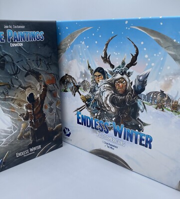 Endless Winter Paleoamericans Board Game Fantasia W/ Cave Paintings ...