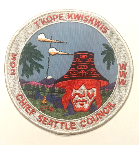 BSA Boy Scout OA Chief Seattle Council T’Kope Kwiskwis Lodge 502 7 ...