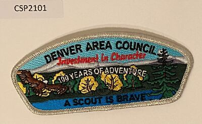 Boy Scout Denver Area Council Friends of Scouting BRAVE FOS SMY Border ...
