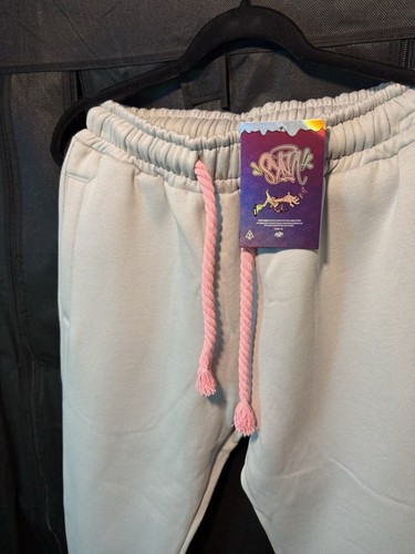 Syna World Joggers Size Small Colour Grey And Pink | eBay UK
