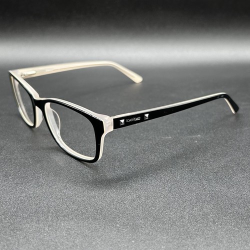 bebe BB5075 Jet Eyeglasses Frame Black Flex 52-17-135 New Display Join ...