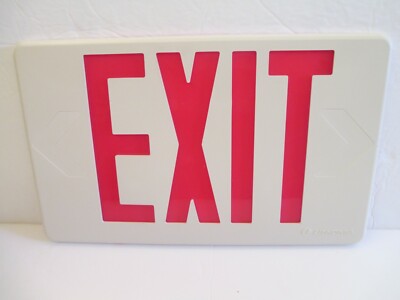 Exit Signs - Plate