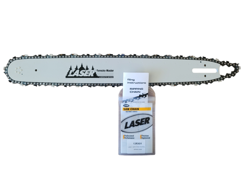 20" Chainsaw Bar & Ripping Chain fits Stihl MS290, MS291, MS280 .325x ...