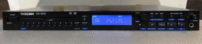 TASCAM CD-500 CD Player 1U Single Rackspace Commercial Use Brushless ...