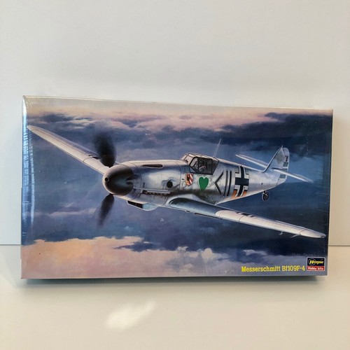 Hasegawa 1:48 Messerschmitt Bf109F-4 Luftwaffe Fighter Kit #09011 [U6 ...