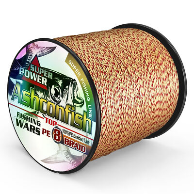 8 Strands 500M 6-300LB Sea Wire Spot PE Multifilament Line Braided ...