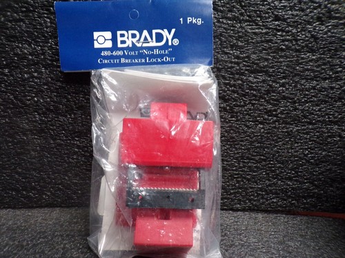 BRADY 65397 480-600 VOLT, NO HOLE,CIRCUIT BREAKER LOCK-OUT (C) | eBay