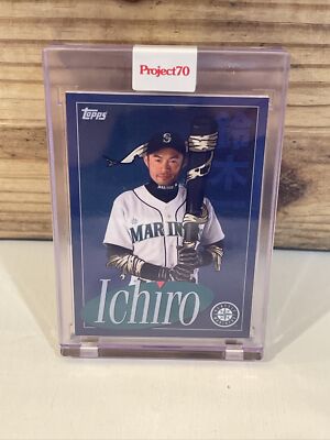 2021 TOPPS PROJECT 70 #166 ICHIRO *ENCASED ART BLUE THE GREAT* ICHIRO | eBay