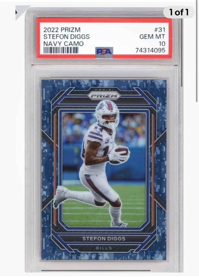 NFL PSA 10 (3) Lot! 🔥 Zay Flowers Stefan Diggs Quinyon Mitchell WOW ...