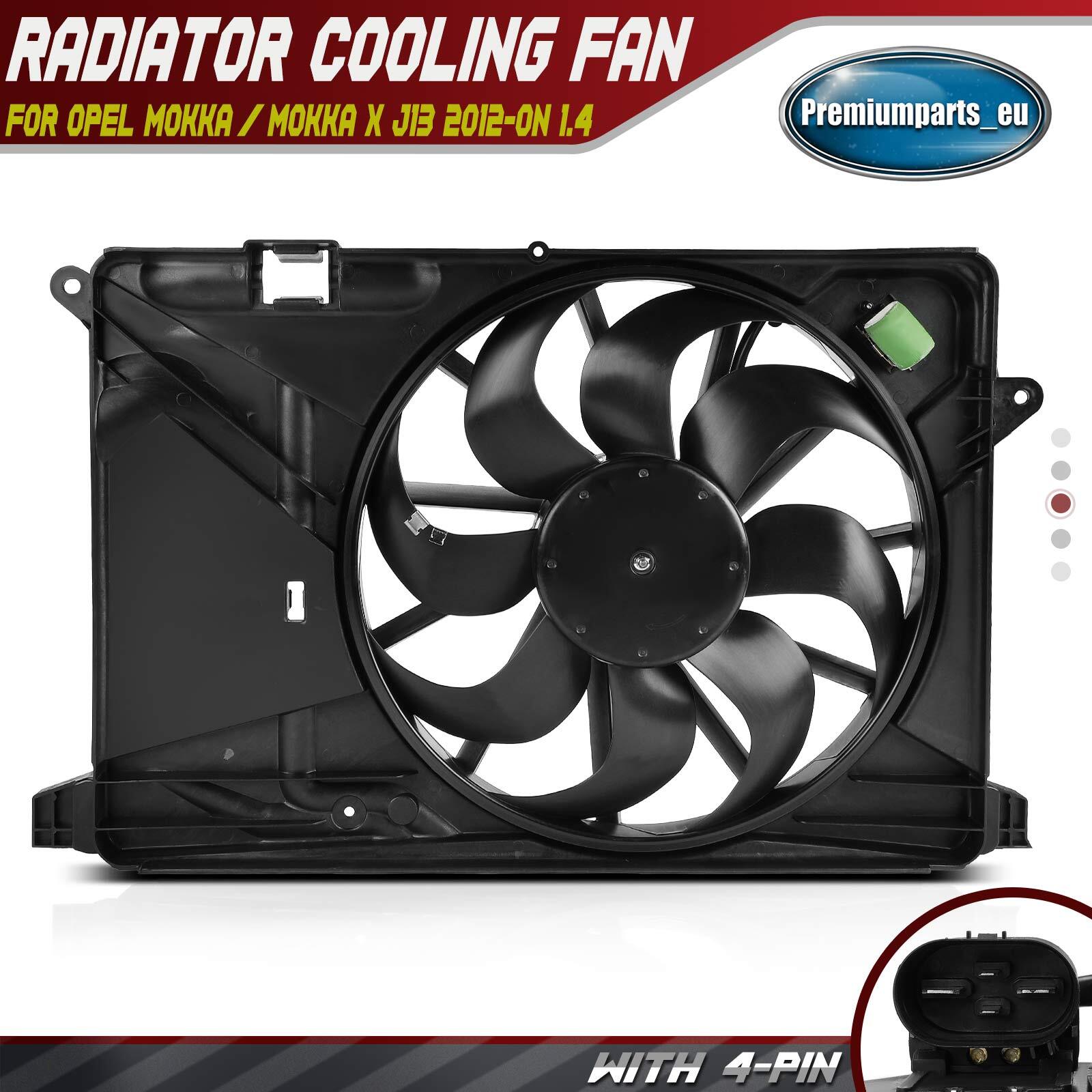 Radiator Cooling Fan for Opel Mokka / Mokka X J13 2012-On 1.4 95301358 ...