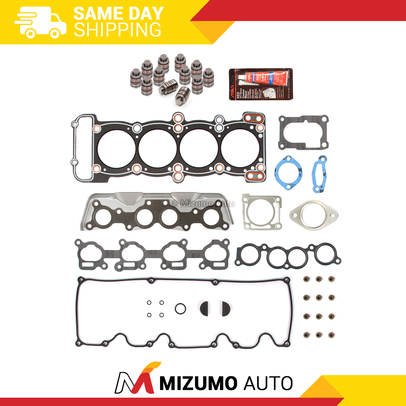 Head Gasket Set Lifters Fit 89-94 Mazda B2600 MPV 2.6 SOHC 12V G6 | eBay