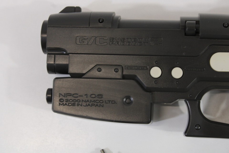 Namco NPC-106 GunCon 2 Light Gun Controller PS Playstation 2 PS2 Black ...