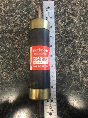 CEFCO CEFCON CRS-R 200- 200AMP, 600V, CLASS RK-5 FUSE | eBay