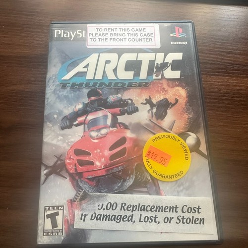 Arctic Thunder - Playstation 2 Snowmobile Racing Game | eBay