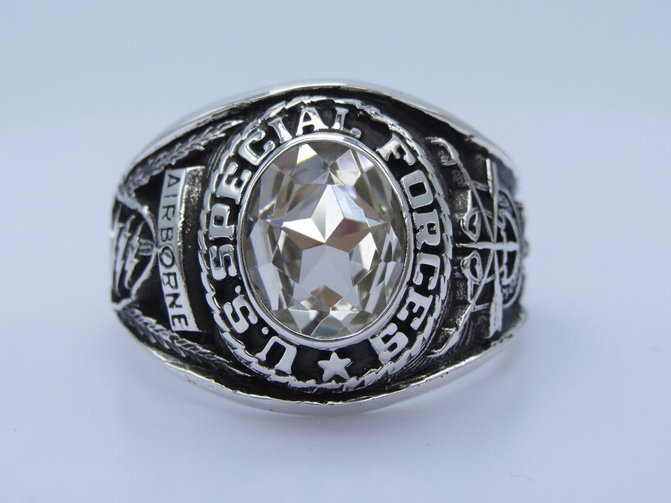 SILVER 925 , USSF RING , US SPECIAL FORCES RING , USSF RING USSF , US ...