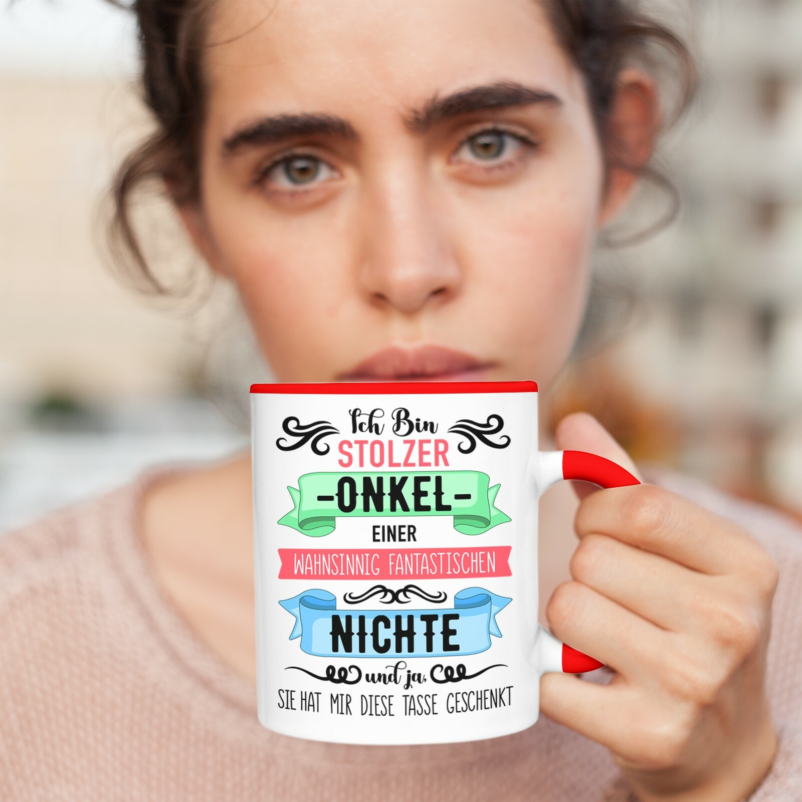 Trendation - Onkel Geschenk von Nichte Lustige Tasse Spruch Geschenke ...