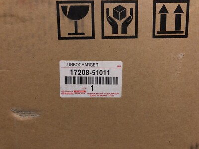 Genuine Toyota Land Cruiser V8 Diesel 1VDFTV Turbocharger No 2 17208 ...