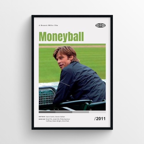 Moneyball Movie Poster Print, Wall Art - Unframed | eBay