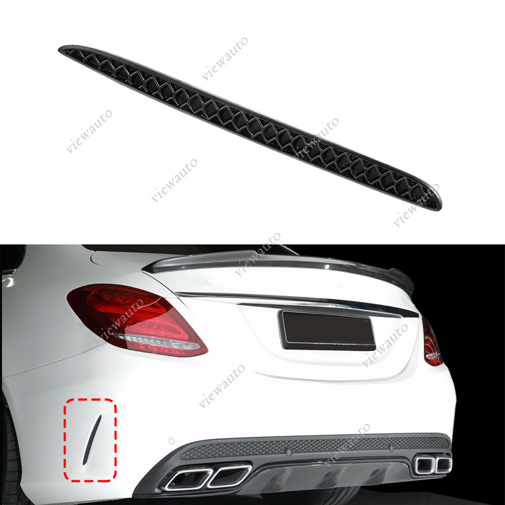 Fits Mercedes C-Class W205 Rear Bumper Left Side Cover Grill Trim ...