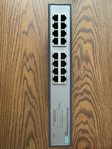 HPE JH016A#ABA 1420-16G 1U Gigabit Ethernet Switch 16 Network Ports 10 ...
