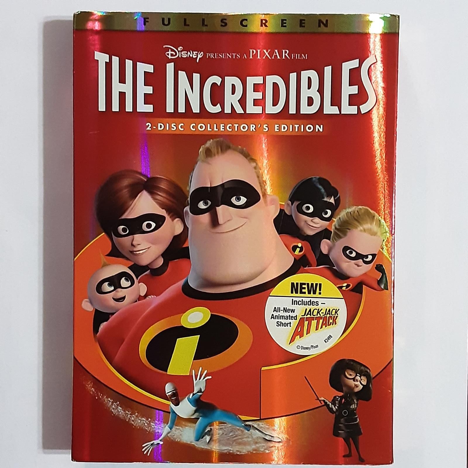 The Incredibles (DVD, 2-Disc Set, Fullscreen, Collectors Edition) | eBay