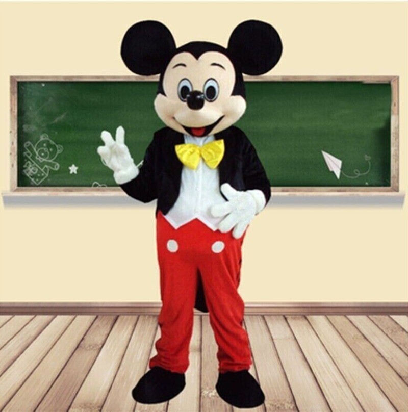 Homemade Mickey Mouse Costume