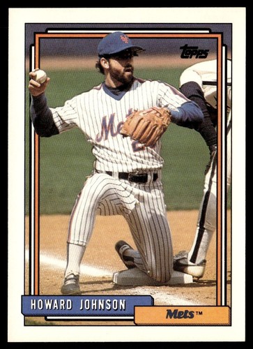 1992 Topps Howard Johnson New York Mets #590 | eBay