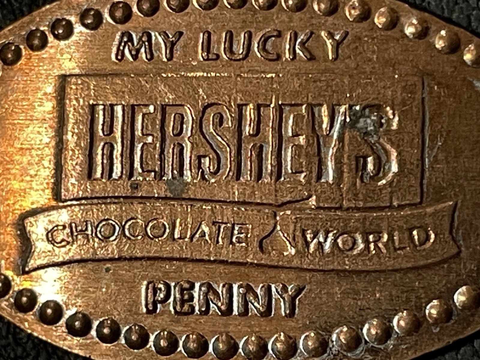 Hershey’s Chocolate World My Lucky Penny Zc Elongated Penny #122310 | eBay