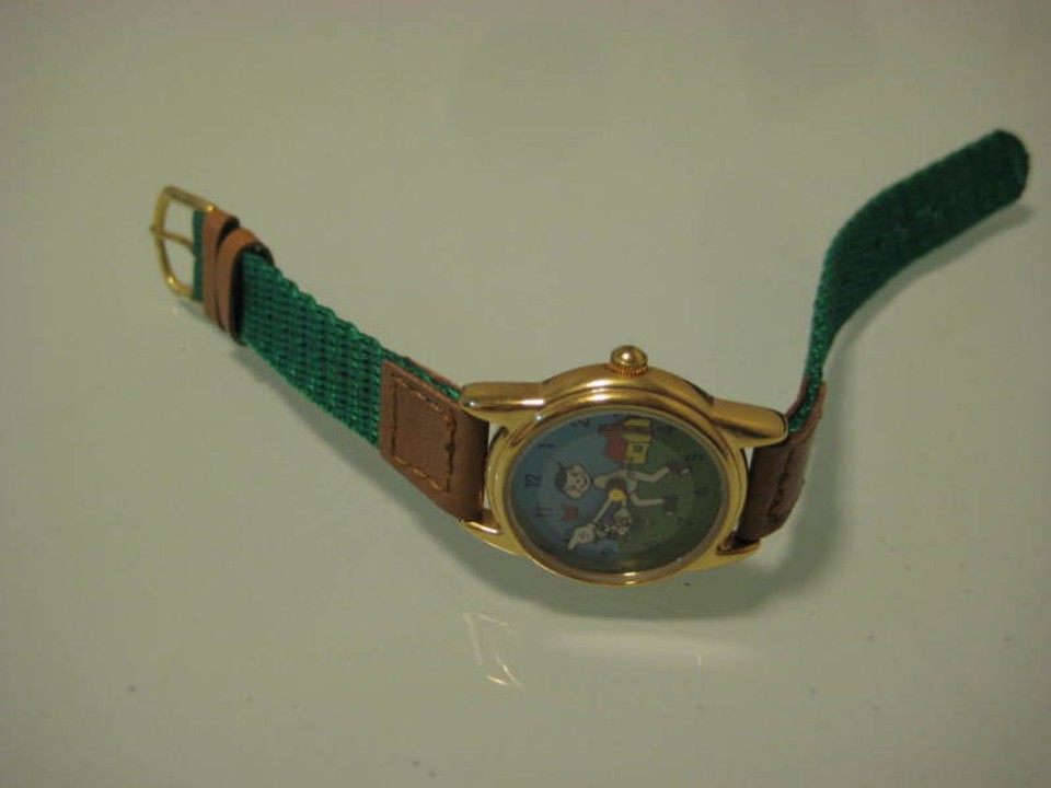 PINOCCHIO PUPPET CHARACTER Wrist WATCH RARE | eBay