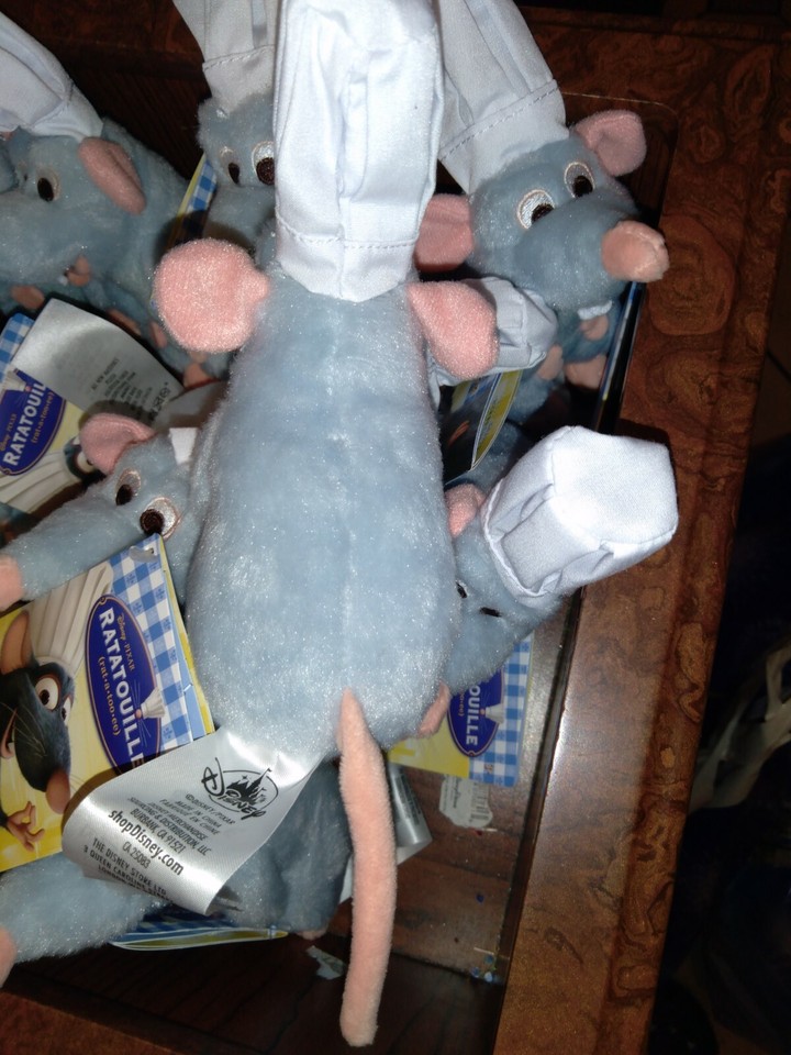Disney Ratatouille Remy Magnetic Shoulder Pal Plush 100% authentic | eBay