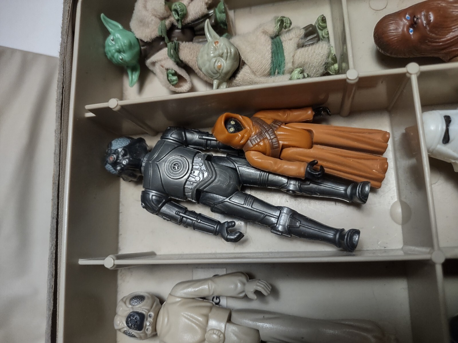 Vintage Kenner Star Wars LOT Of 14 ACTION FIGURES + Carry Case | eBay