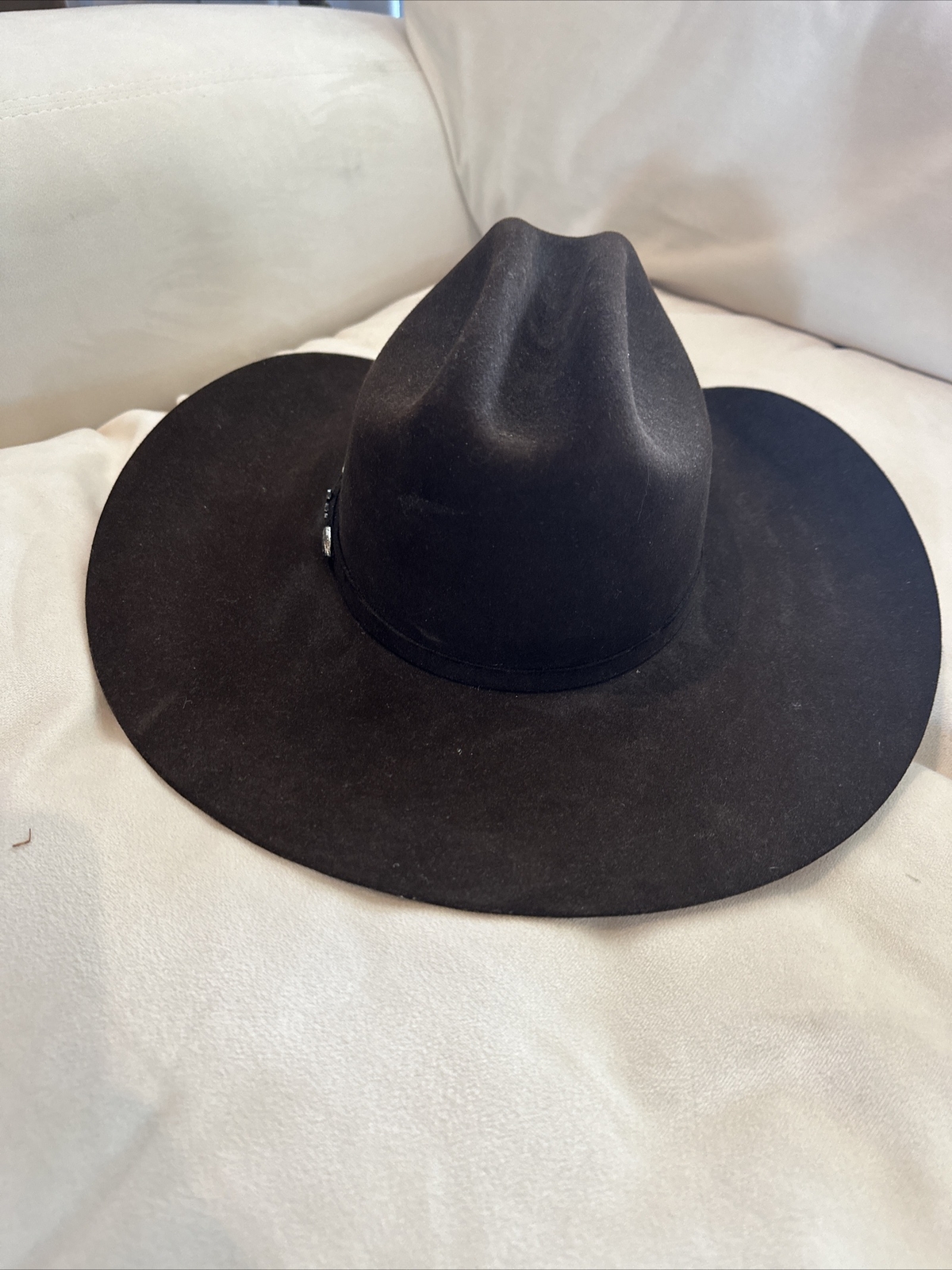 Resistol Long Oval cowboy hat Tuf Cooper 7 100% Pure Fur Felt | eBay