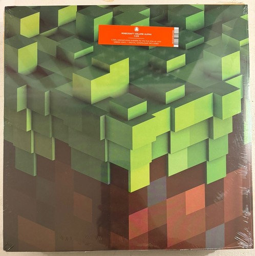 C418 – MINECRAFT VOLUME ALPHA - GREEN VINYL LP LTD ED - NEW - A12 ...