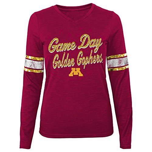 NCAA by Outerstuff Minnesota Golden Gophers Juniors "Game Day" Slub Tee ...