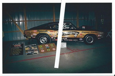 Vintage NHRA Drag Racing-Ken Montgomery-1968 A/MP Hemi 'Cuda-"Triple ...