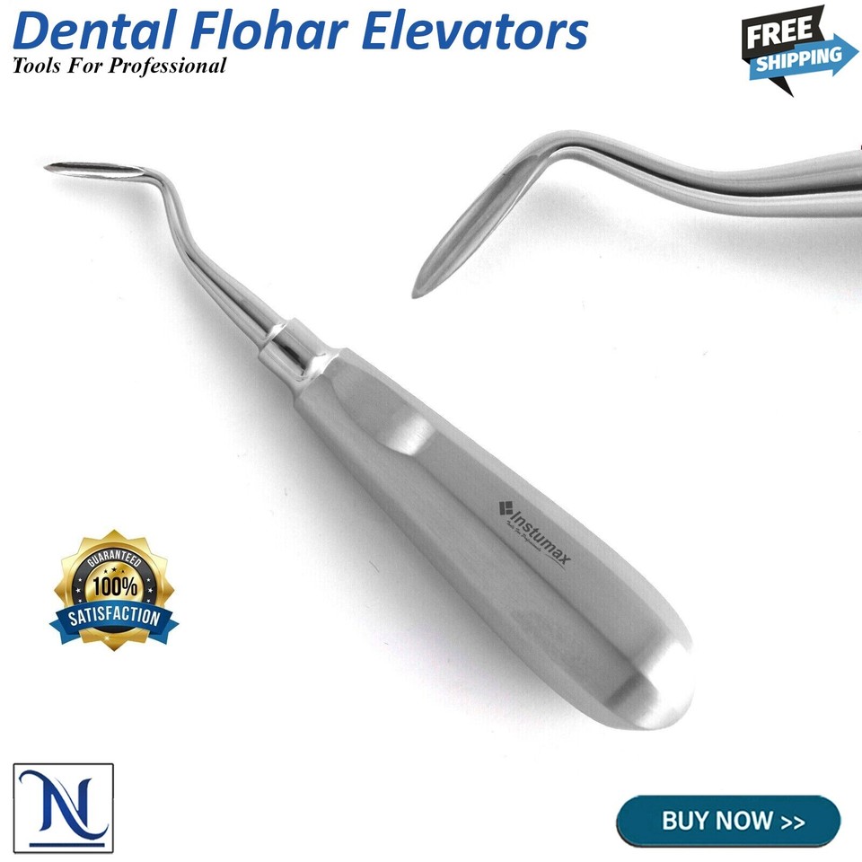 Dental Oral Surgery Root Elevators Kit Flohr Luxation Luxating Elevator Cryer | eBay