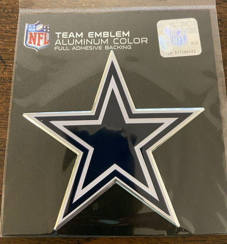 Dallas Cowboys NFL Auto Emblem Aluminum Color Team ProMark | eBay